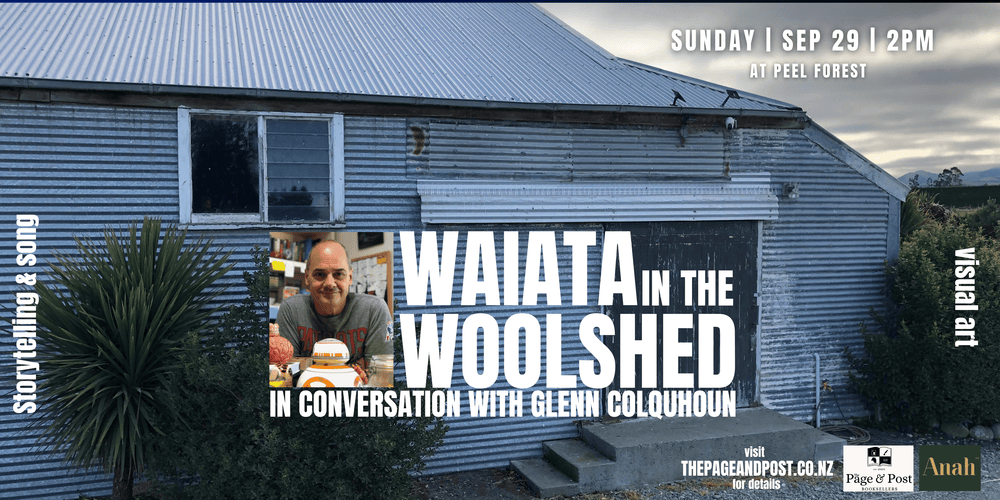Waiata in the Woolshed: In Conversation with Glenn Colquhoun – The Page ...